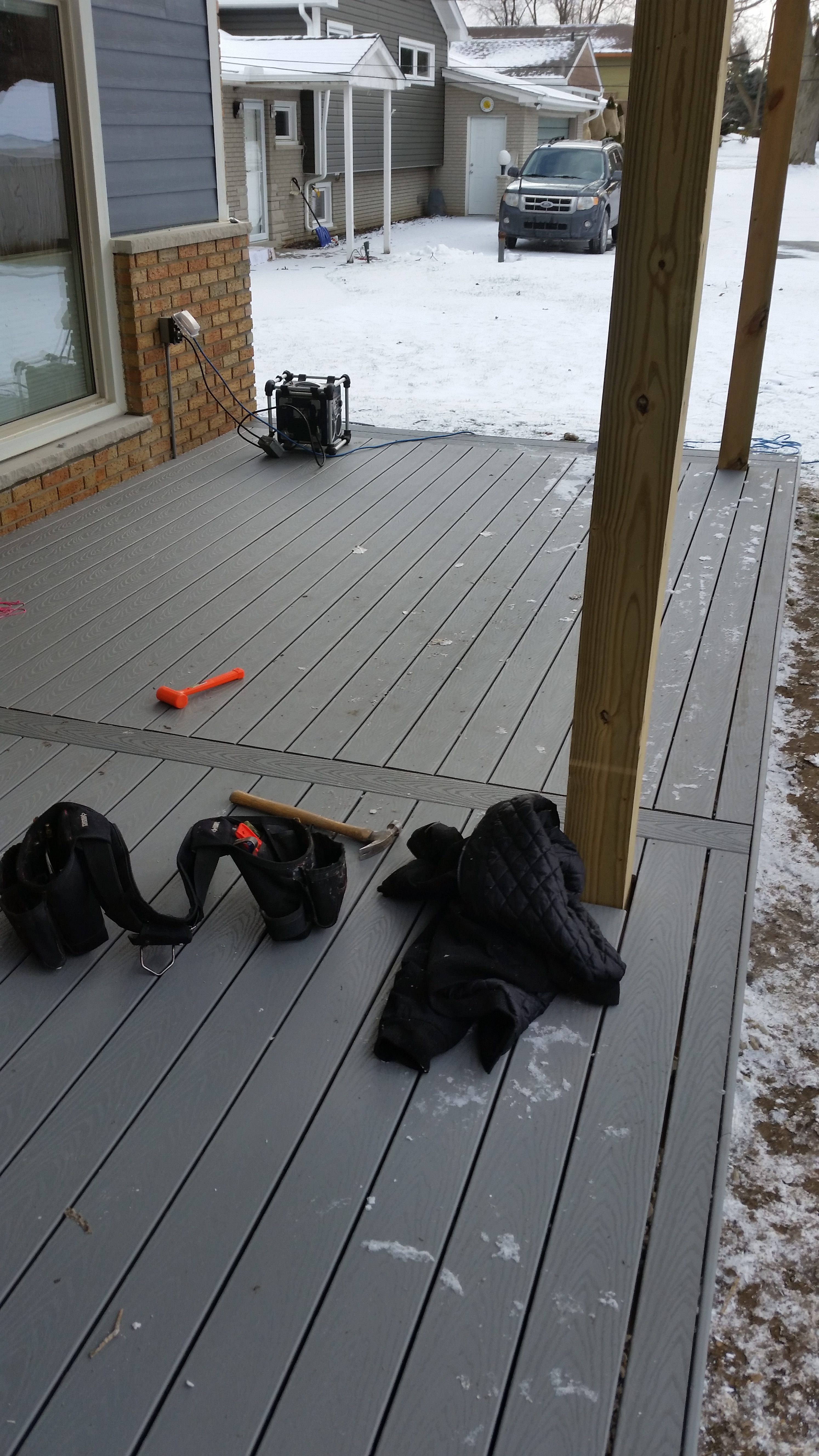 Trex Front Porch – ISQ Carpentry
